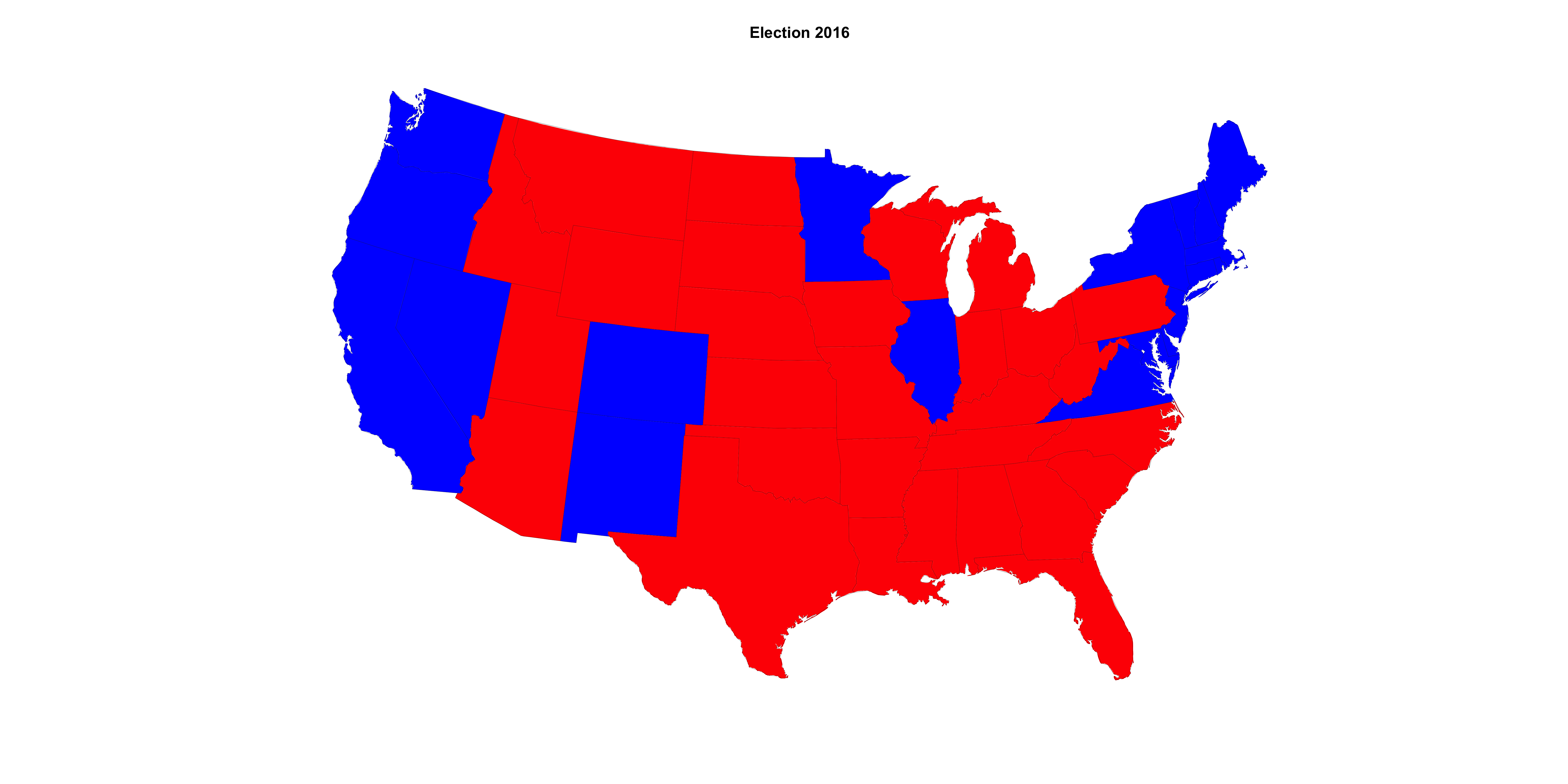 2016 Presidential Election Maps | Stats in the Wild